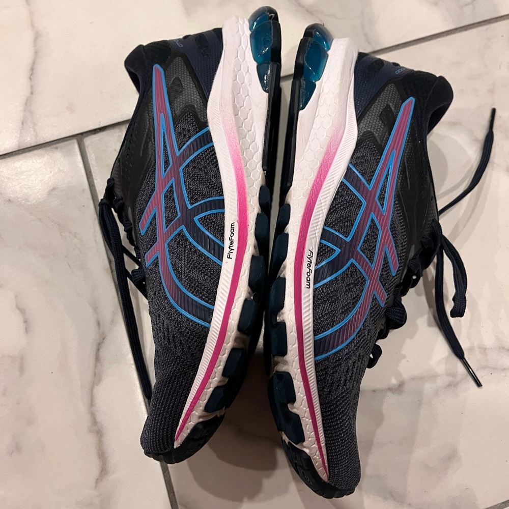 Asics Gt-1000 Doumax Flytefoam Navy Blue Sneakers - Gem